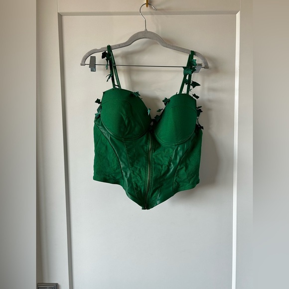 DC | Other | Dc Green Corset Bra | Poshmark